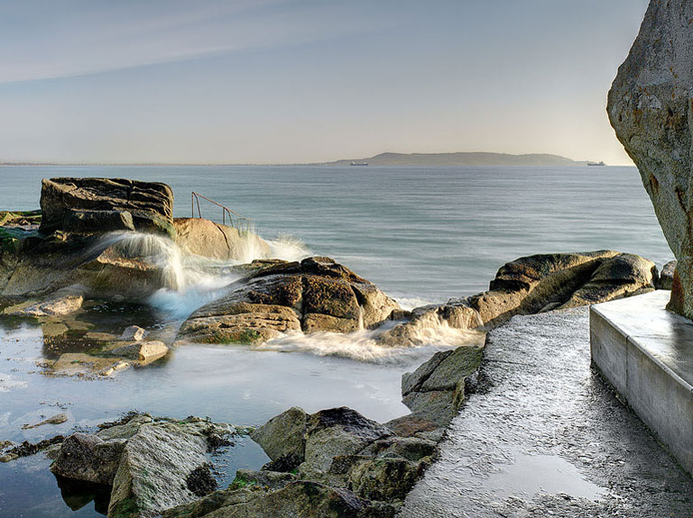 The Forty Foot: Spend some happening moments along the Bay.