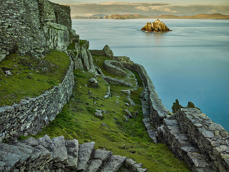 Beauty of Skellig Rock: A forsaken abode of Skellig Monks.